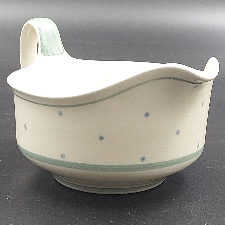 Susie Cooper - Lines and Spots, Turquoise 1135 - Gravy Boat – My ...