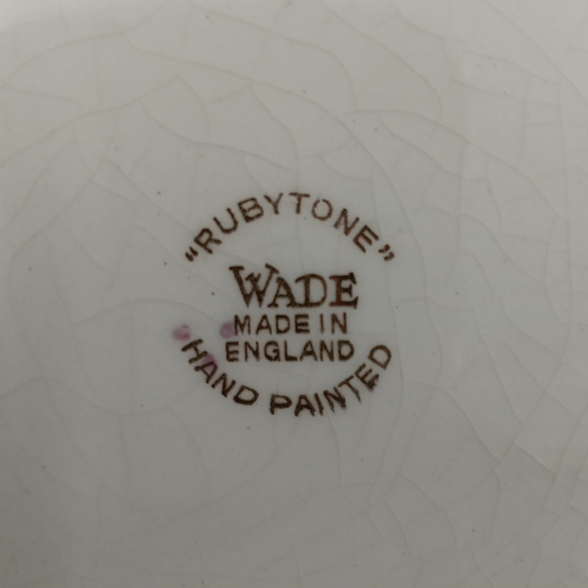 Wade England - Rubytone - Salad Plate – My Butlers Pantry