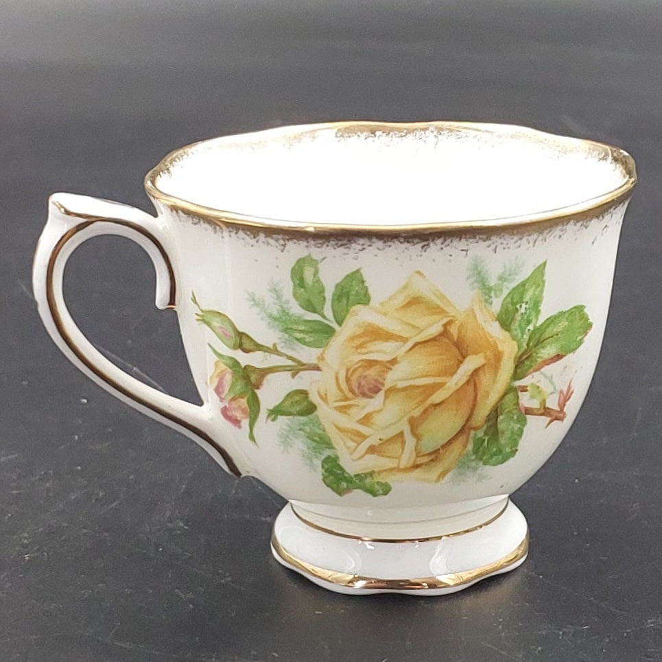 Royal Albert - Tea Rose - Trio, Countess Cup, Square Side Plate – My ...