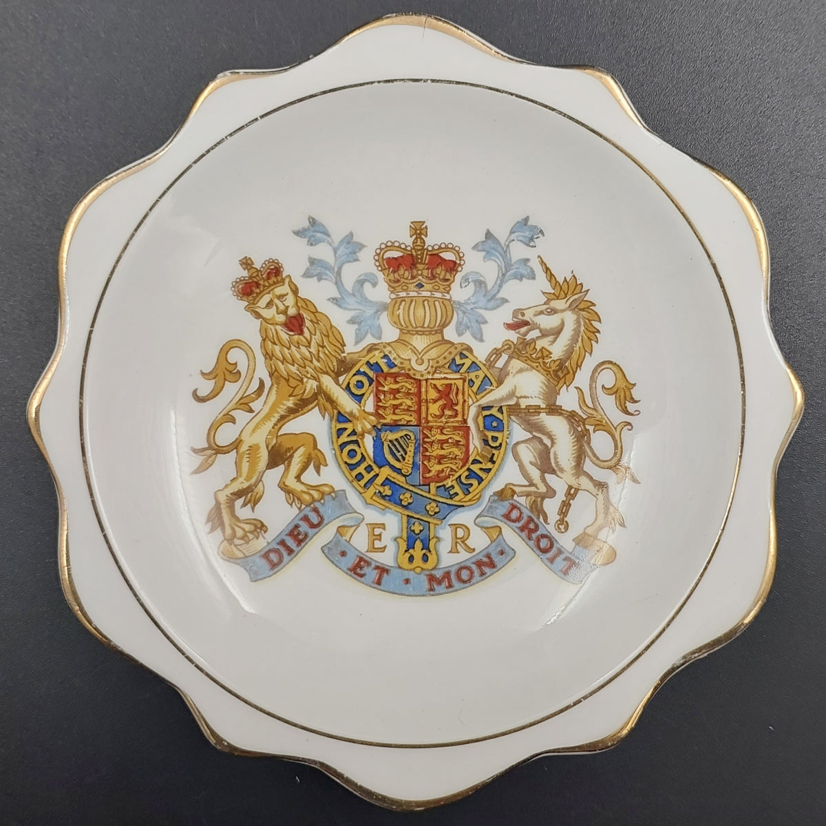 Royal Albert - Royal Visit 1954 - Condiment/Trinket Dish – My Butlers ...