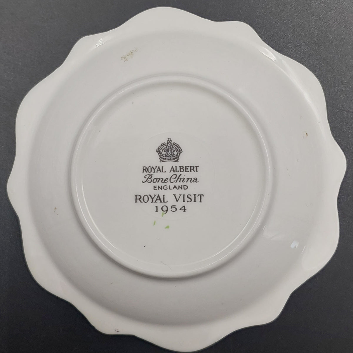 Royal Albert - Royal Visit 1954 - Condiment/Trinket Dish – My Butlers ...