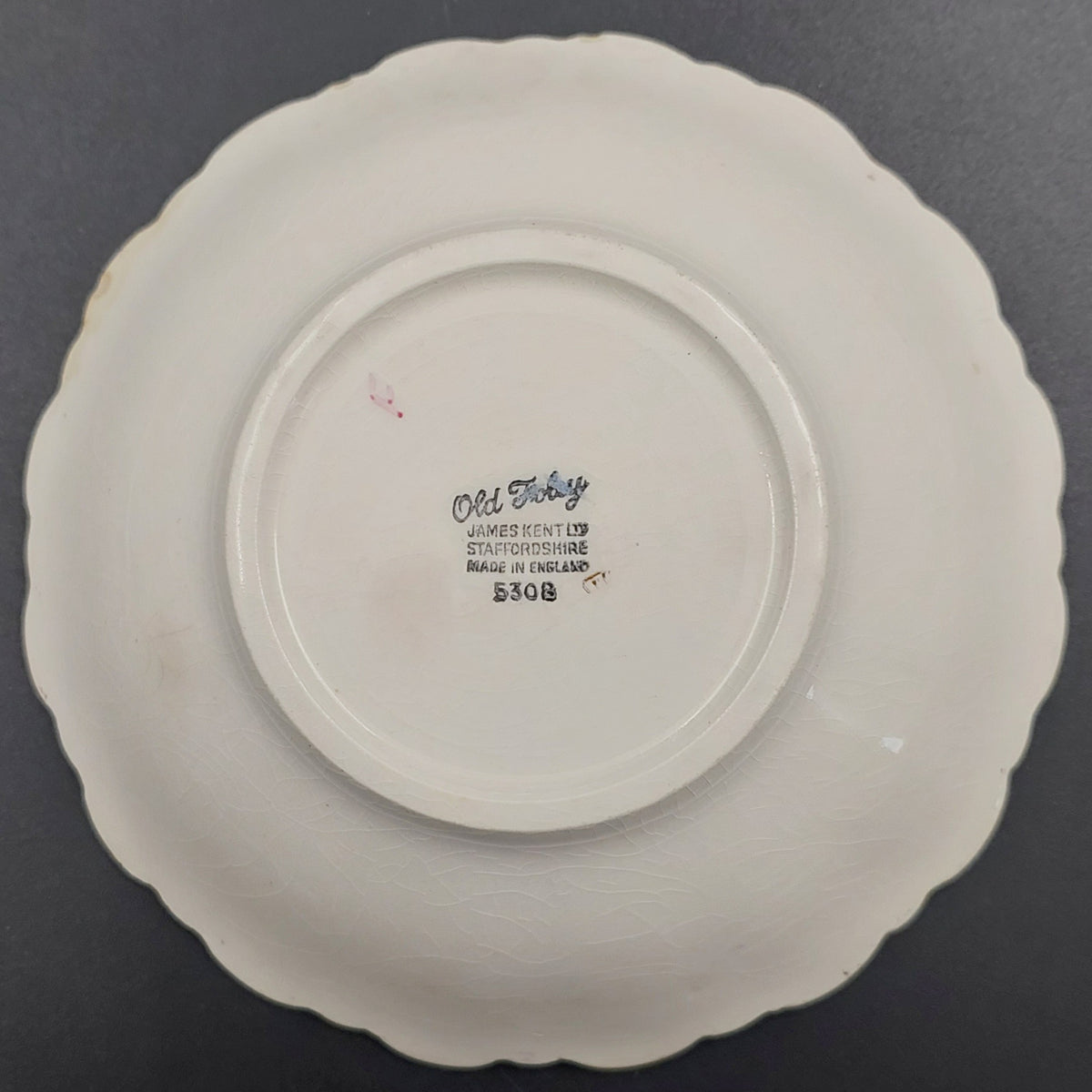James Kent - Cabbage Rose and Gold Filigree, 5308 - Round Dish – My ...