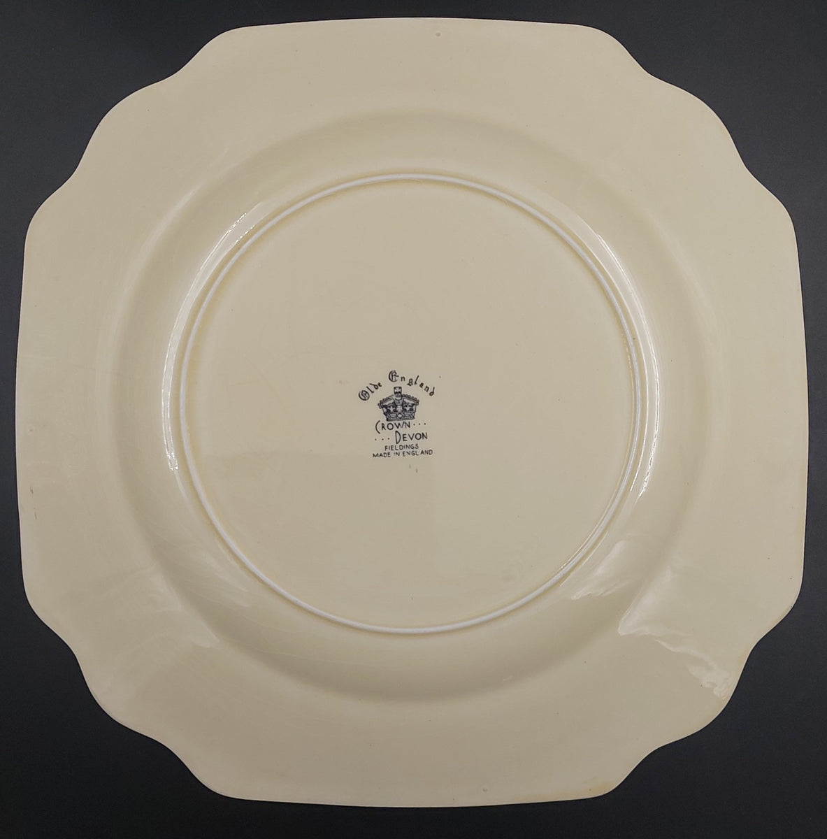 Crown Devon - Old England: Ludington, Warwickshire - Dinner Plate – My ...