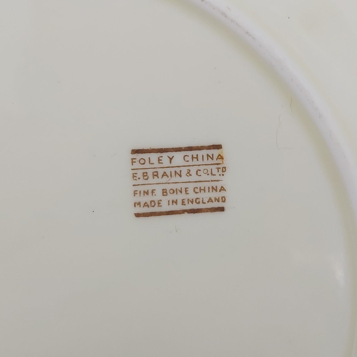 Foley - Orange Roses - Saucer – My Butlers Pantry