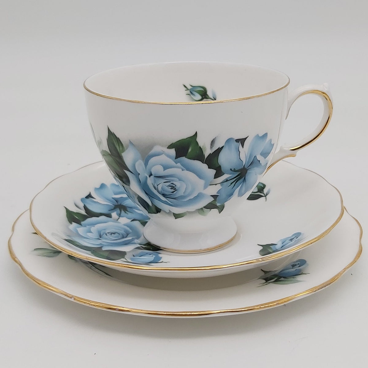 Queen Anne - Blue Roses, 8282 - 20-piece Tea Set – My Butlers Pantry